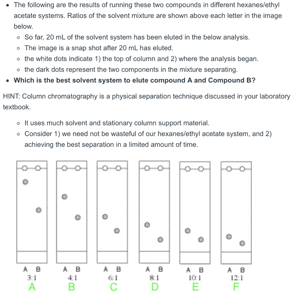 Solved • The following are the results of running these two | Chegg.com
