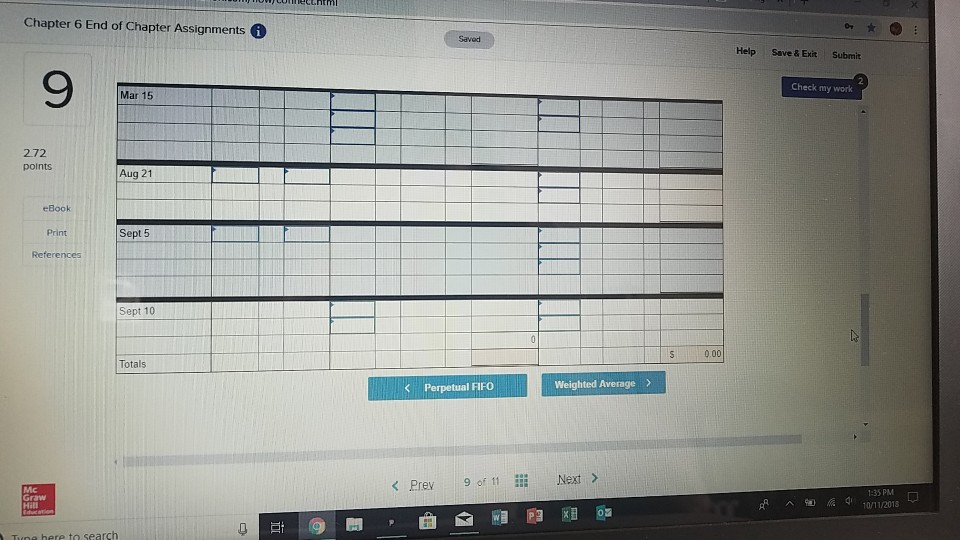 Solved neip Save&Ex 4 Chech Warnerwoods Company uses a | Chegg.com