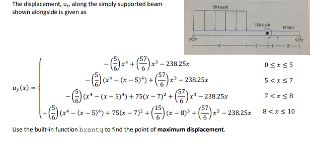 Solved write in simple python code and be sure to use brentq | Chegg.com