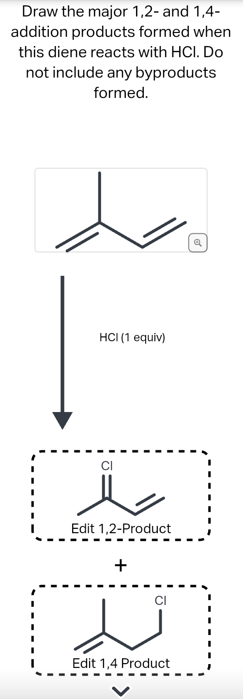 Solved Draw the major 1,2- and 1,4addition products formed | Chegg.com