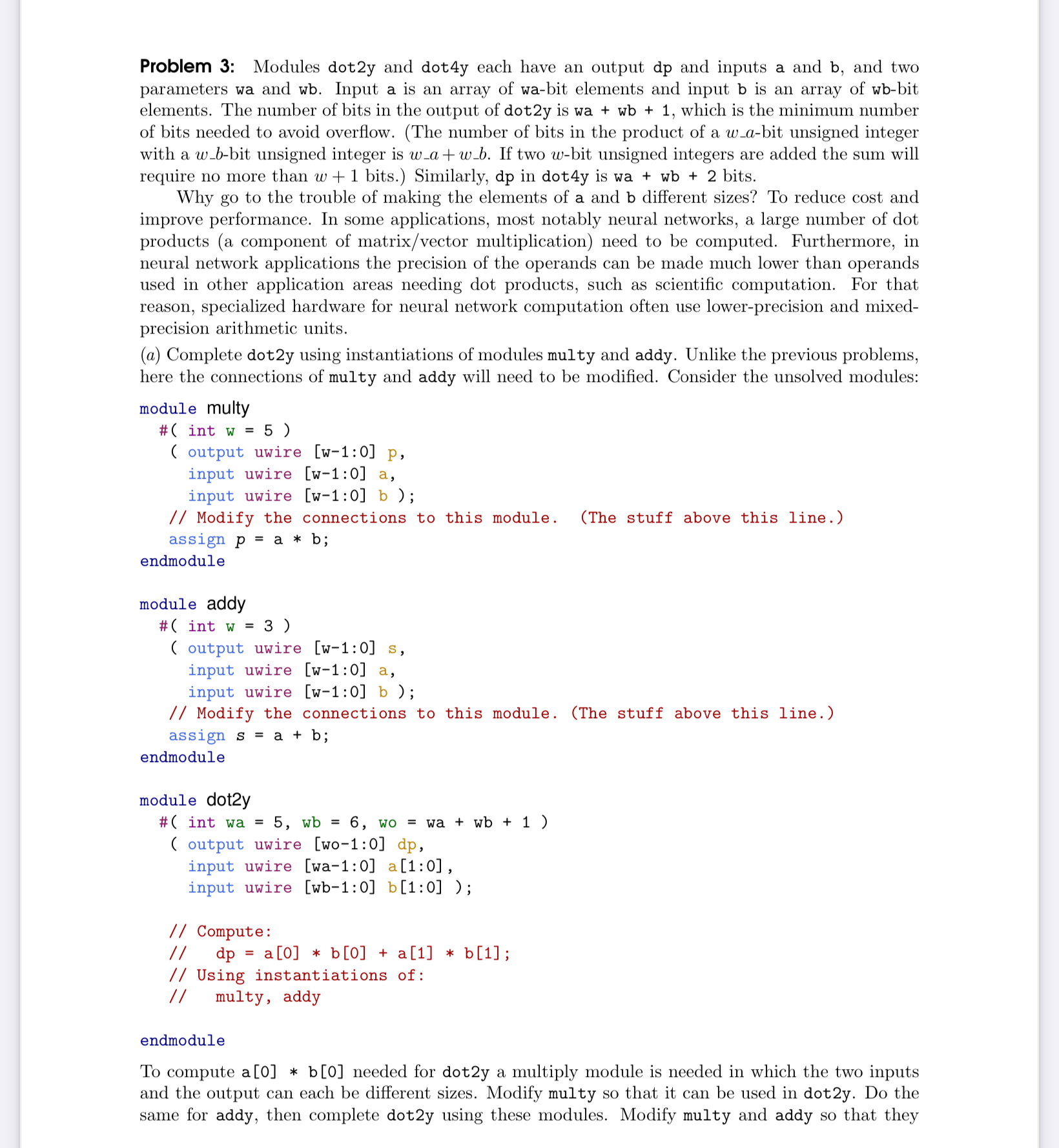 Solved CAN YOU HELP ME SOOVE PART A AND B ﻿Problem 3: | Chegg.com