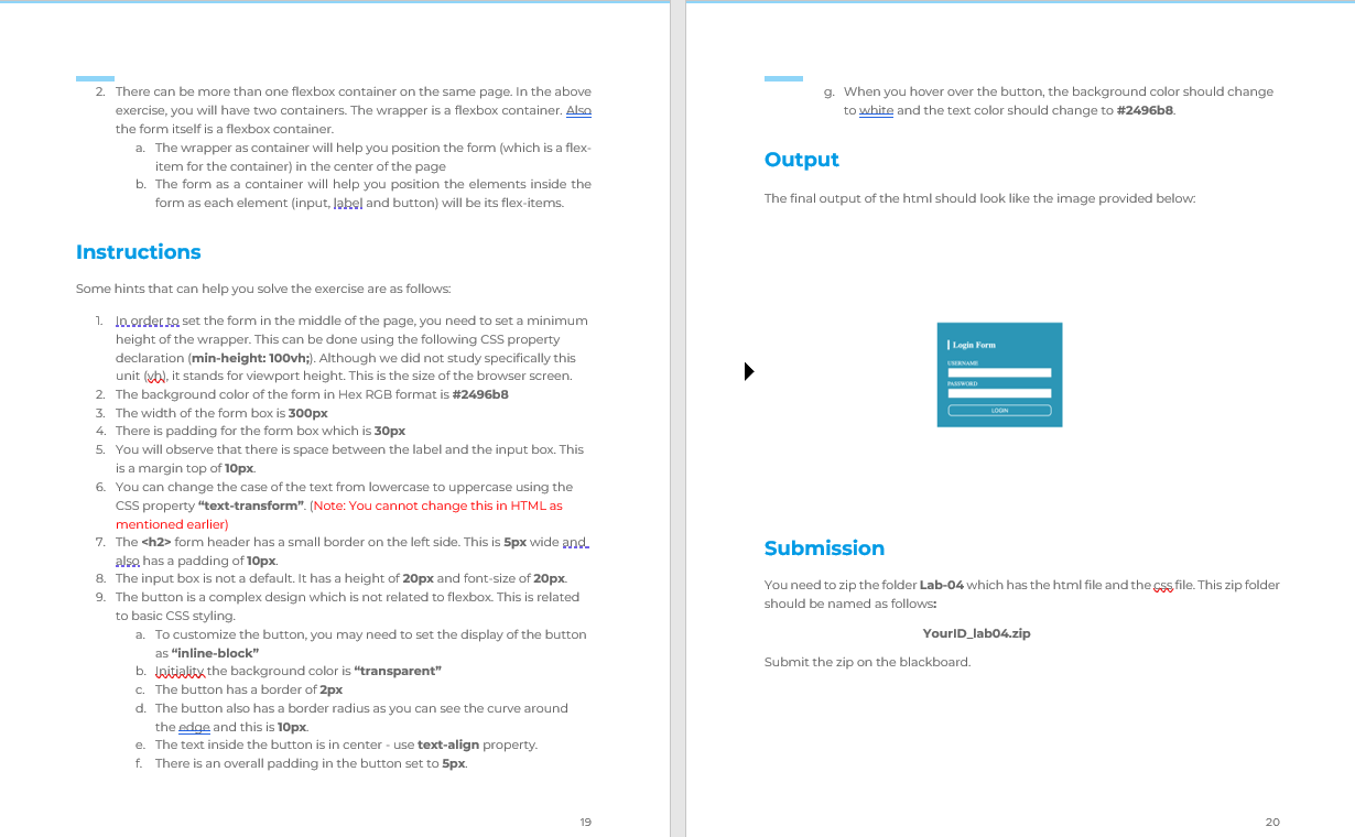Solved make css style html code