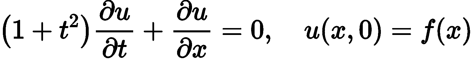 Solved Using Method of Characteristics, solve the problem | Chegg.com