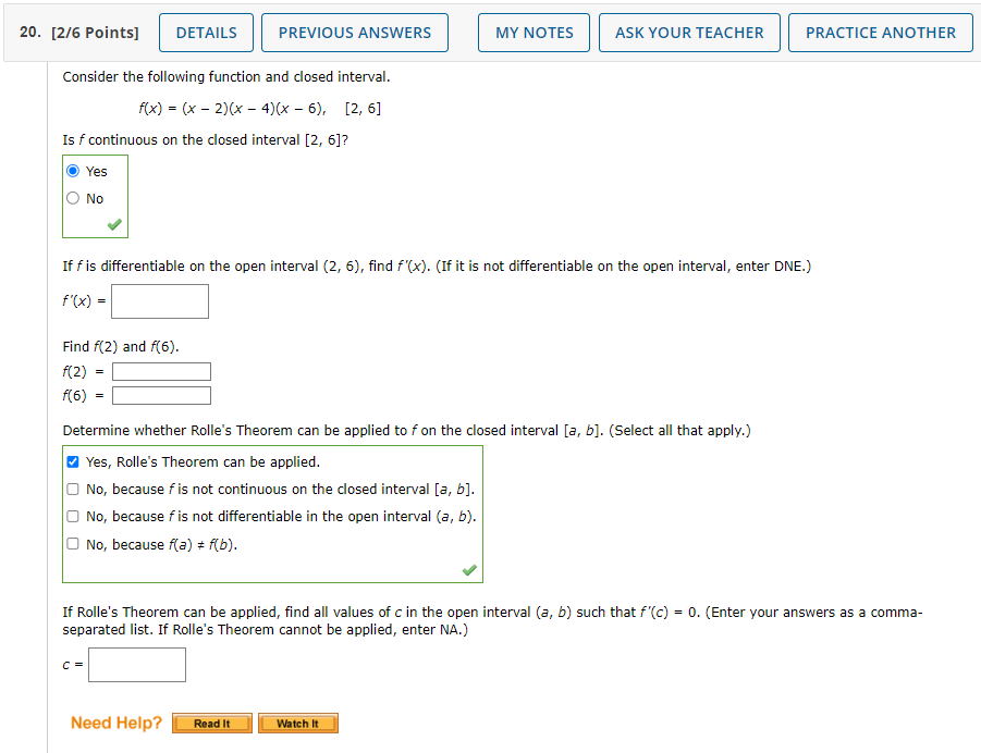 Solved Consider the following function and closed interval. | Chegg.com