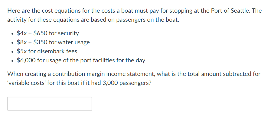 Solved What amount of total operating income can Gonzalez | Chegg.com
