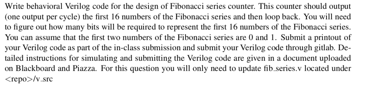 Write behavioral Verilog code for the design of | Chegg.com