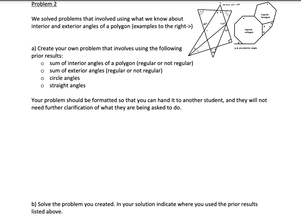 Solved Problem 2 ZA-5 regular hexagon We solved problems | Chegg.com