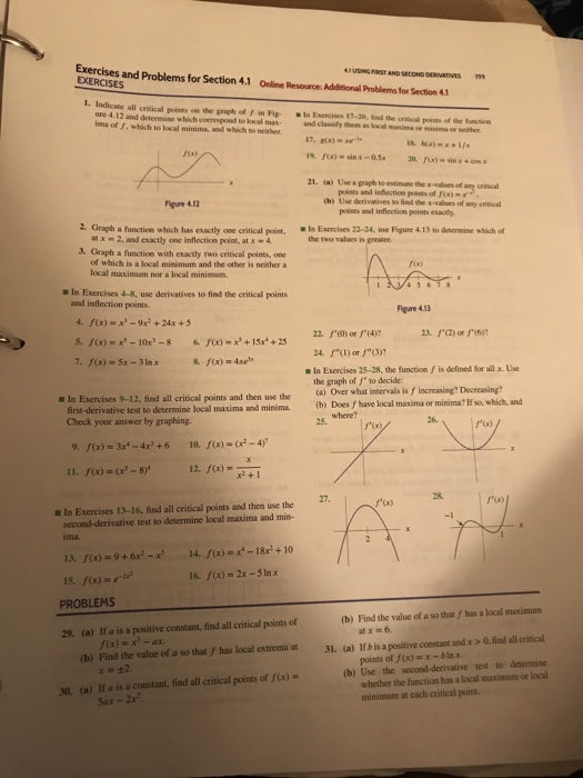 Solved rcises and Problems for Section 4.1 Oeline Resource | Chegg.com