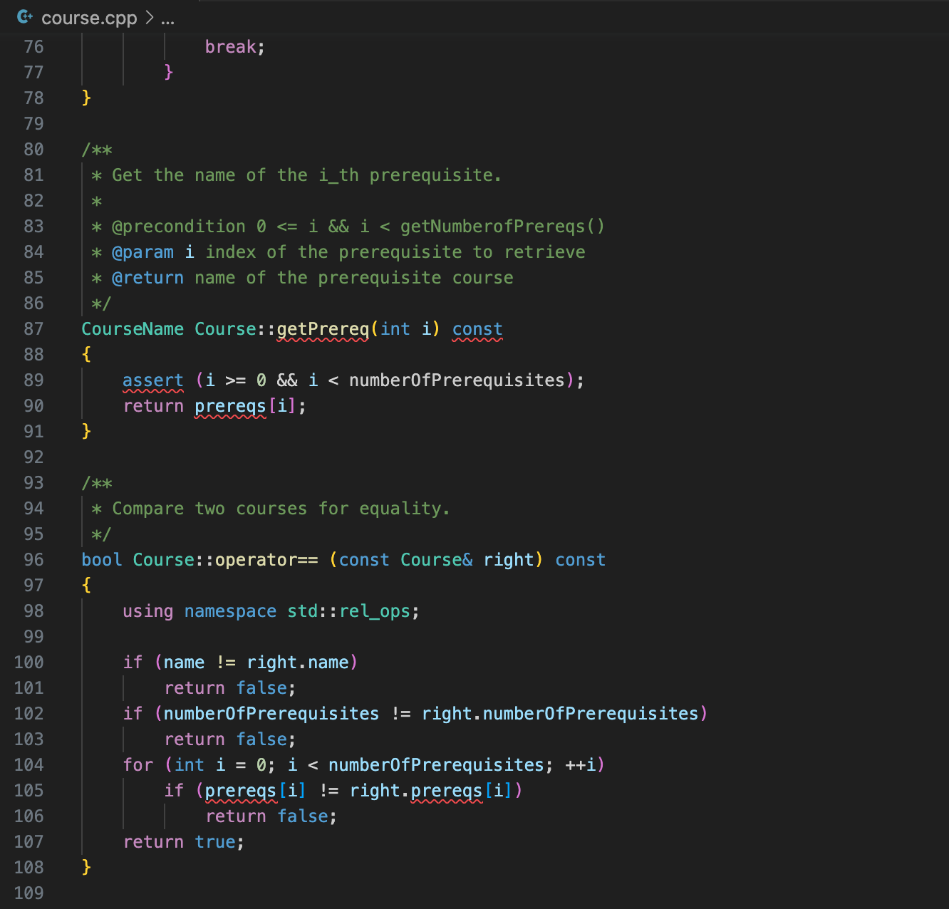 In C++. Do not copy other chegg answers and follow | Chegg.com