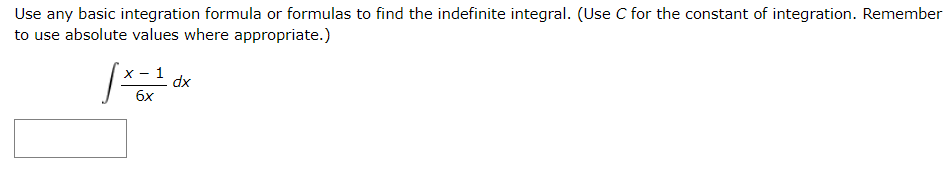 Solved Use any basic integration formula or formulas to find | Chegg.com