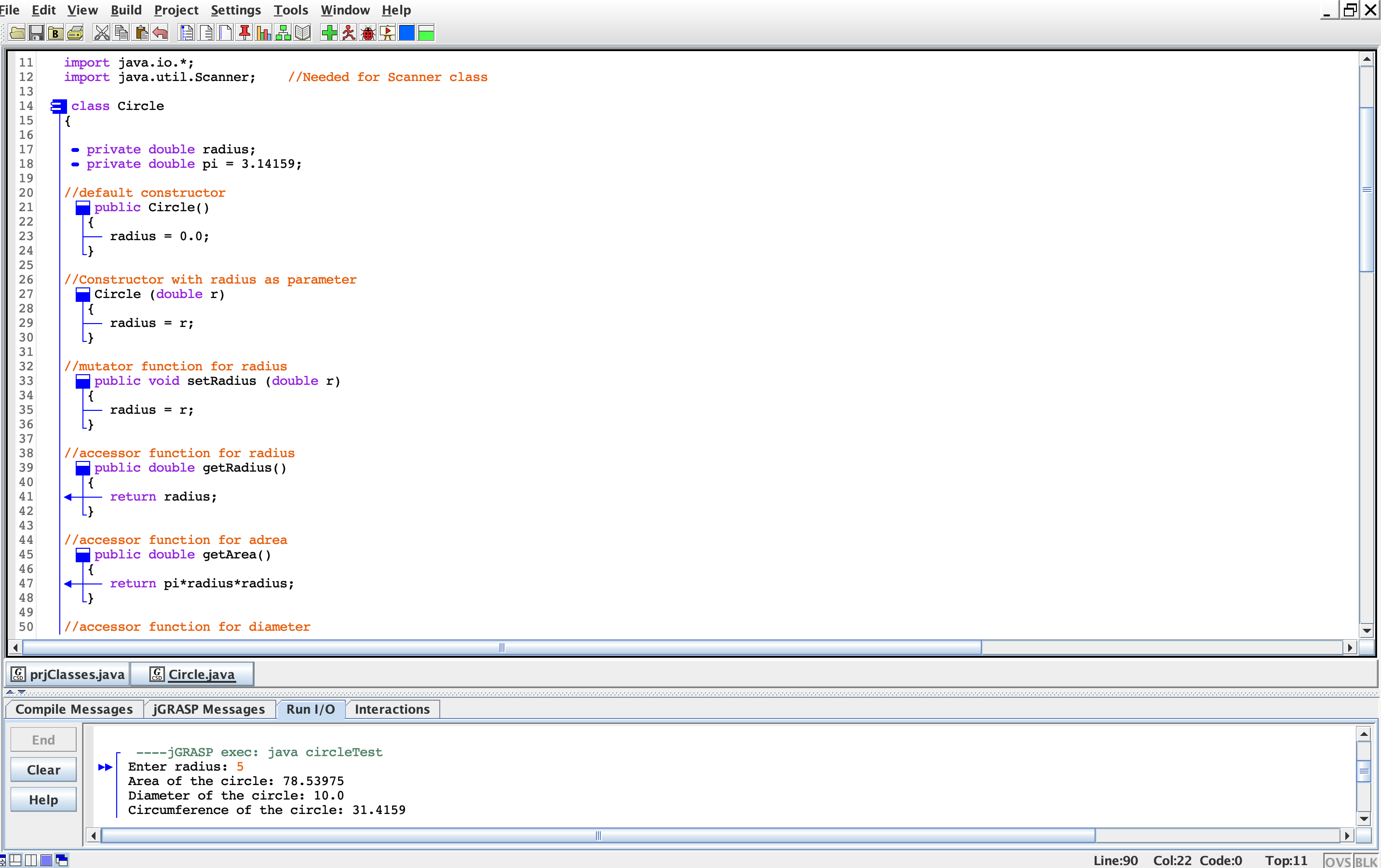 Solved .6 x File Edit View Build Project Settings Tools | Chegg.com