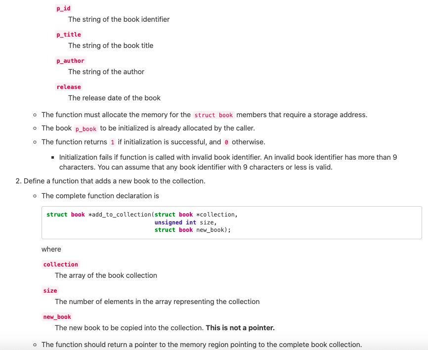 Solved In this task, you are required to implement a book | Chegg.com