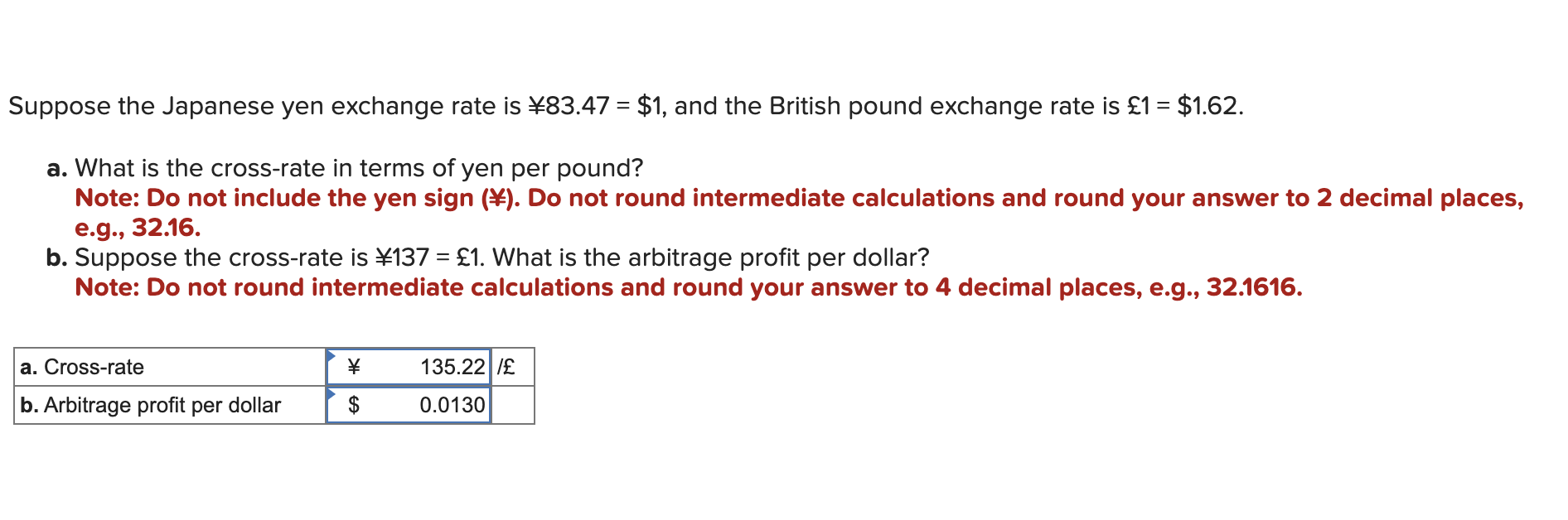 Solved Suppose the Japanese yen exchange rate is ¥83.47=$1, | Chegg.com