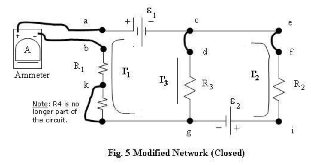 Solved Part III: Modified Network 6) Set up 3 equations with | Chegg.com