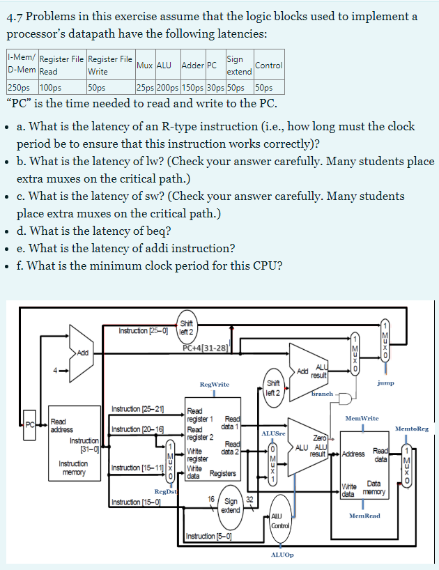 Solved 47 Problems In This Exercise Assume That The Logic
