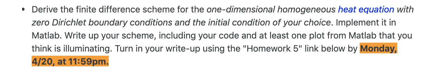 Solved • Derive the finite difference scheme for the | Chegg.com