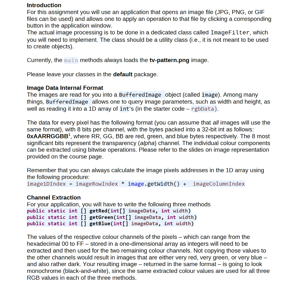 Solved Introduction For this assignment you will use an | Chegg.com
