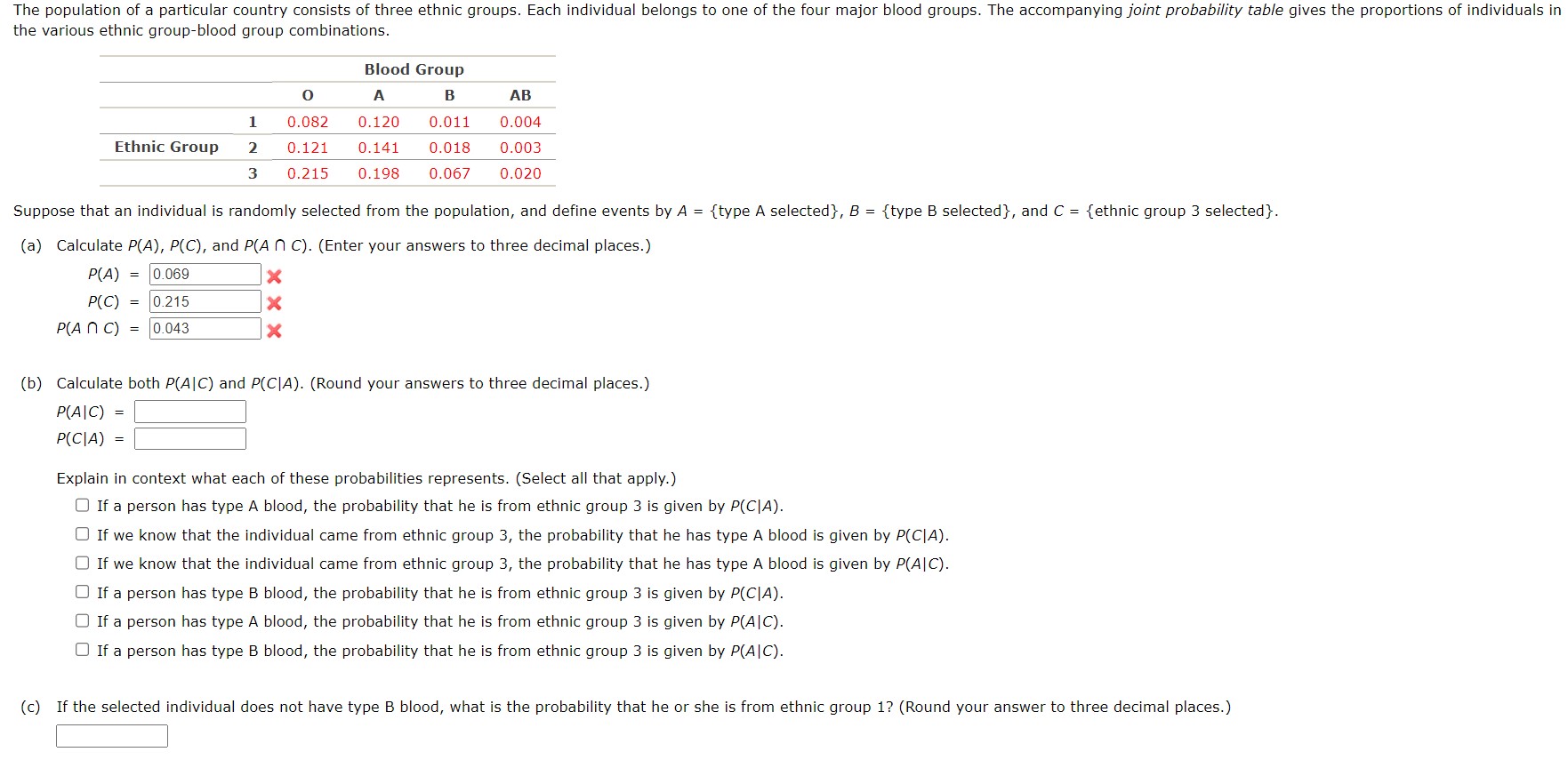Solved Suppose that an individual is randomly selected from | Chegg.com