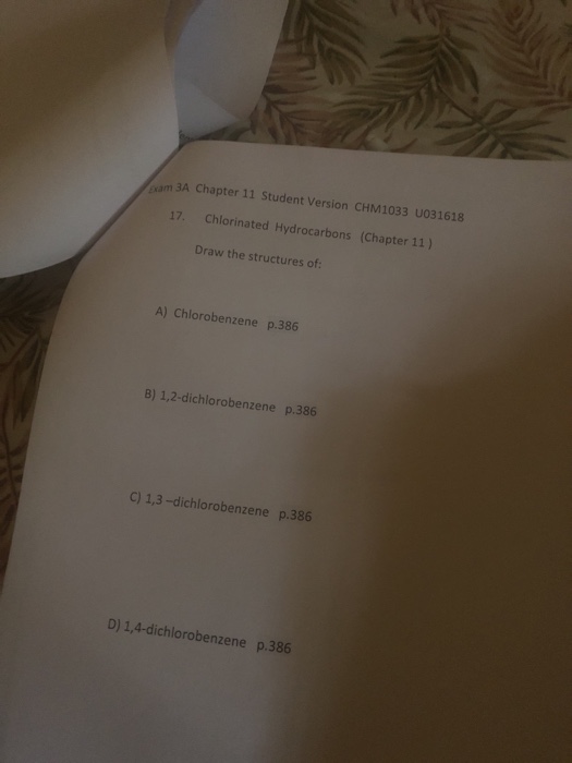 Solved sam 3A Chapter 11 Student Version CHM1033 U031618 12 | Chegg.com