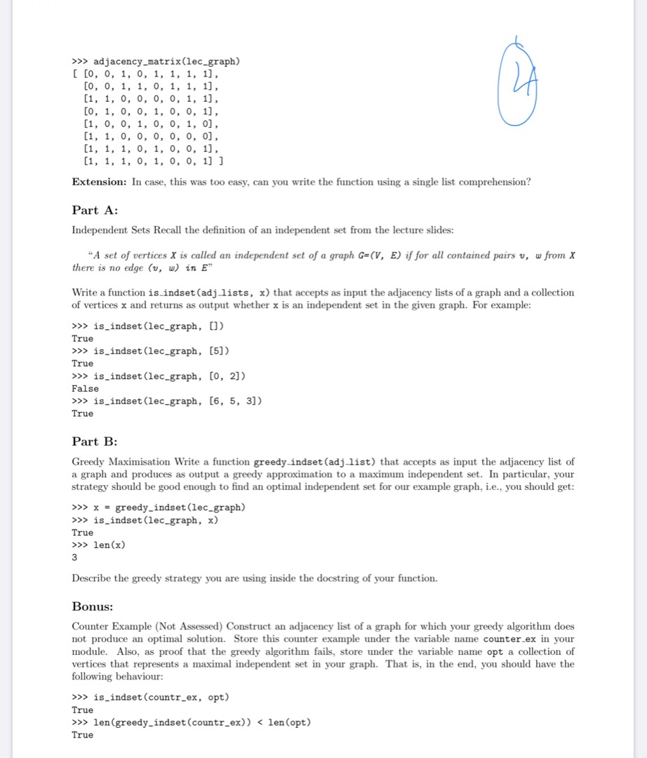 Solved Task 1: Gaussian Elimination for Singular Matrices | Chegg.com
