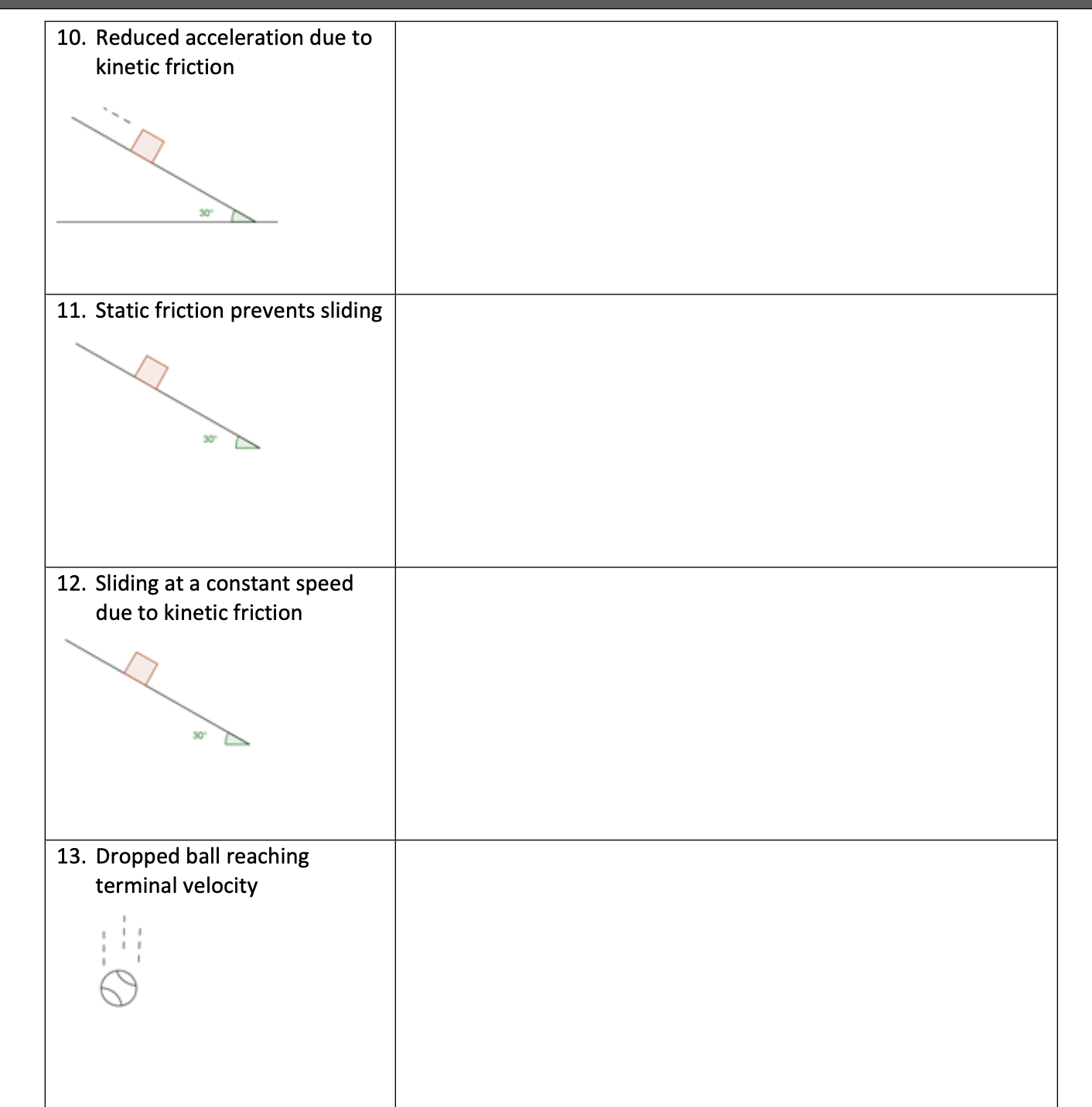 Solved Draw Free body diagrams for the following, and write | Chegg.com
