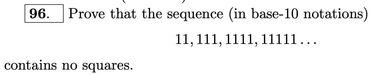 Solved Prove that the sequence (in ﻿base-10 | Chegg.com