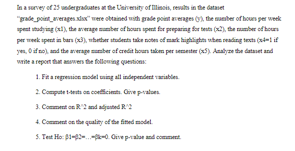 Solved PLEASE SOLVE THIS QUESTION WITH SPSS AND EXCEL. BOTH | Chegg.com