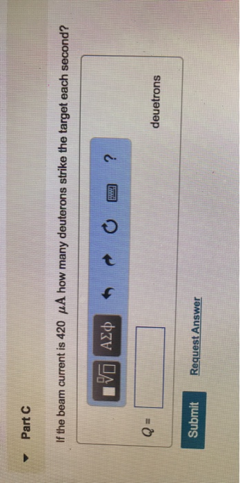 Solved Constants A cyclotron is used to produce a beam of | Chegg.com
