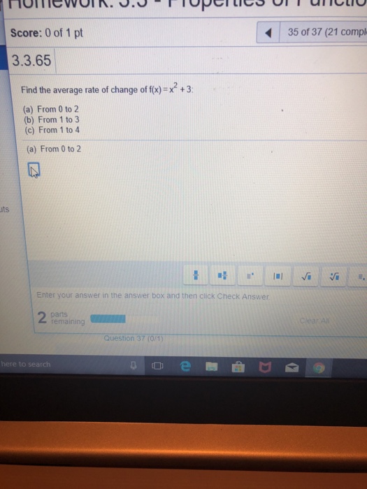 Solved Homework 3 3 Properties Of Functions Score 0 Of 1
