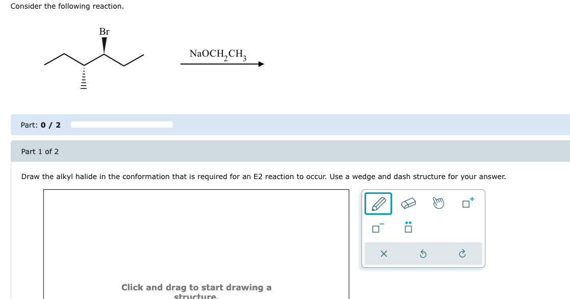 Solved Draw the alkyl halide in the conformation that is | Chegg.com