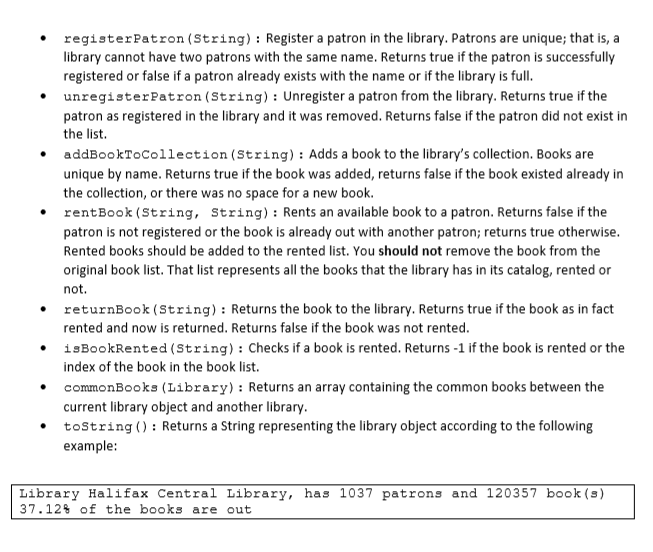 Solved In this problem, you will have to implement a class | Chegg.com
