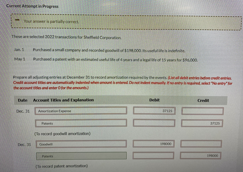 Solved Current Attempt in Progress These are selected 2022 | Chegg.com Solved Current Attempt in Progress These are selected 2022 | Chegg.com