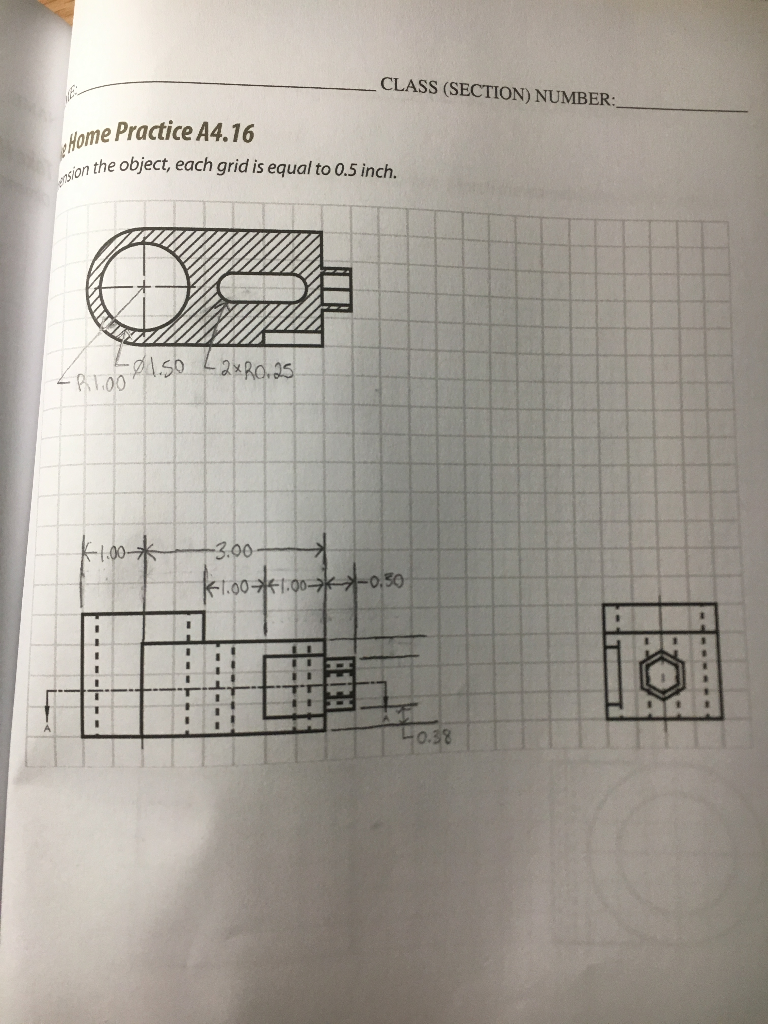 Solved CLASS (SECTION) NUMBER Home Practice A4.16 n the ob | Chegg.com