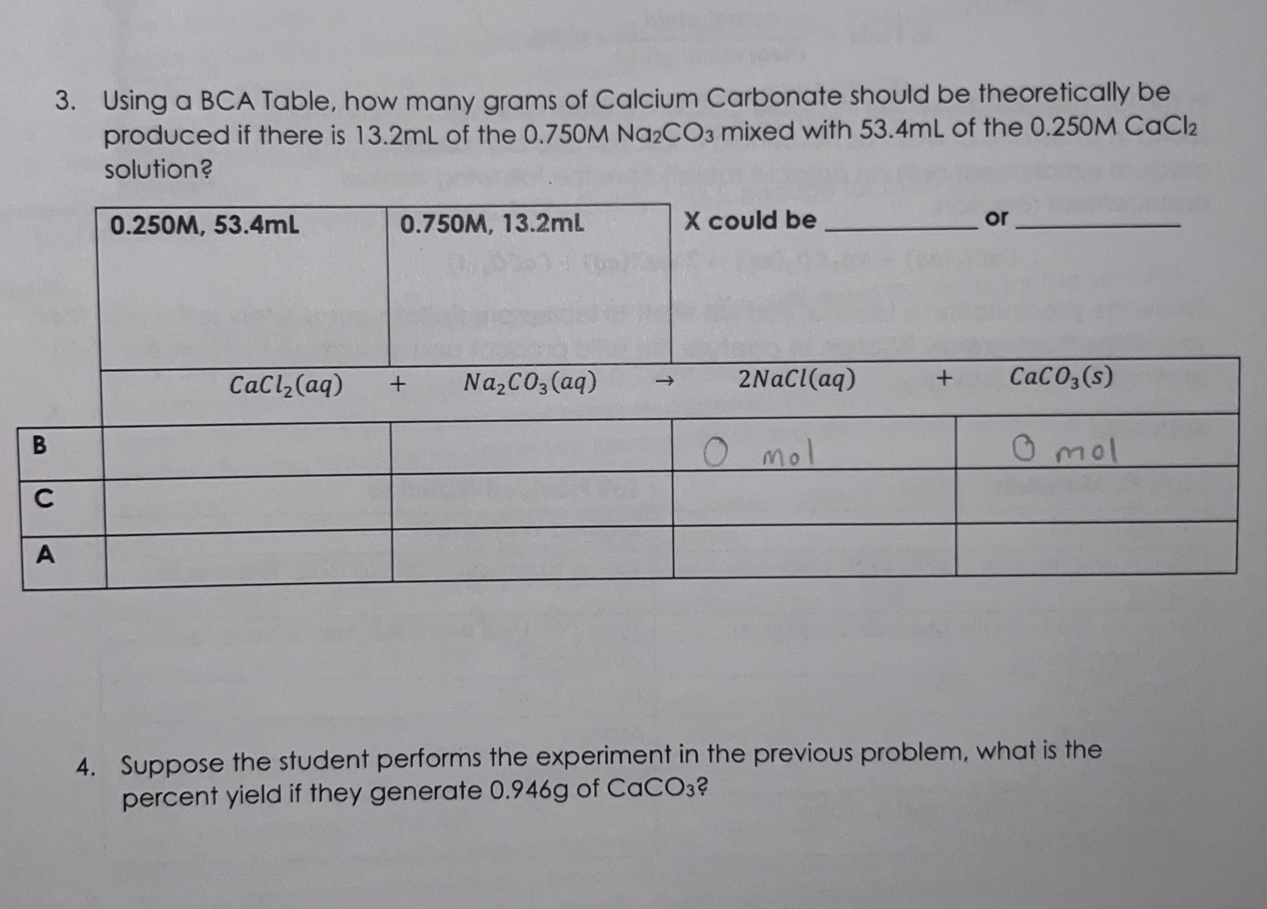 Solved 3. Using a BCA Table, how many grams of Calcium | Chegg.com