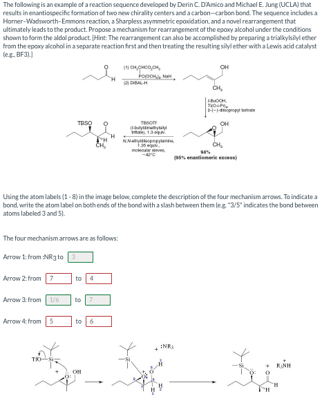 Solved The following is an example of a reaction sequence | Chegg.com