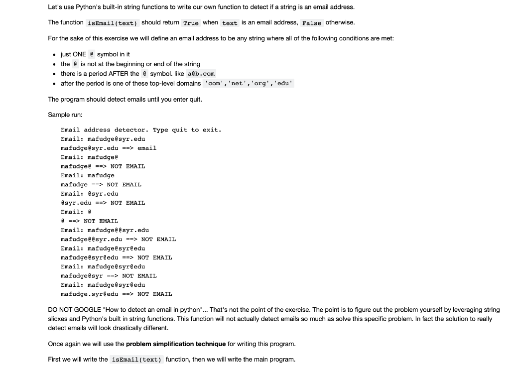 Solved Step 4 Problem Analysis For Full Program 1 Write An 