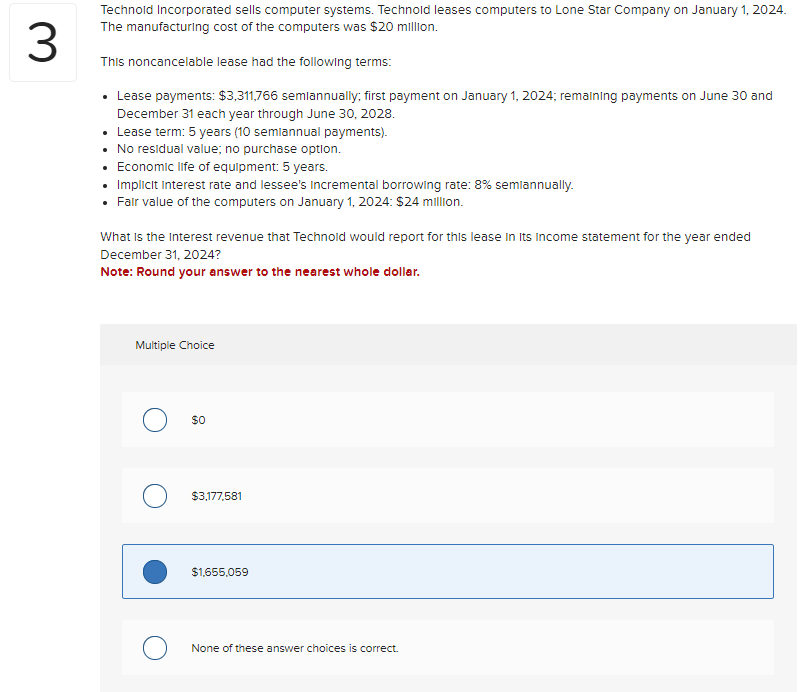 Solved Technold Incorporated sells computer systems. | Chegg.com