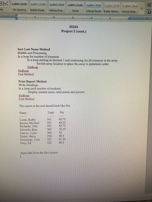Solved Project 2-Using Microsoft Visual C# This project will | Chegg.com