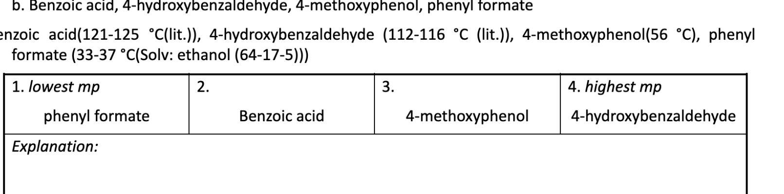 [Solved]: For each of the following sets, rank the compounds