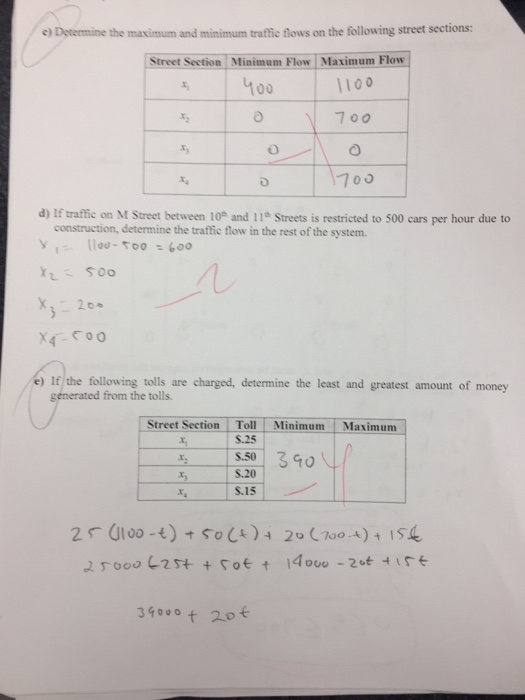 Solved S. The diagram shows the traffic flow at the | Chegg.com