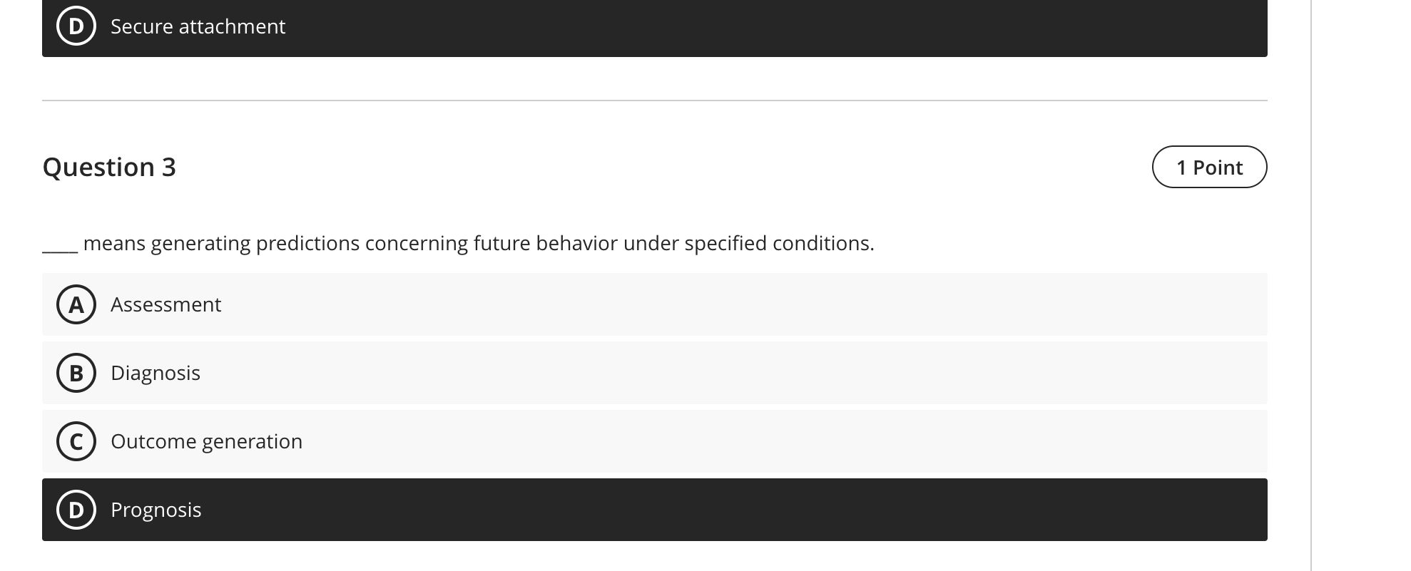 Solved Question 3means generating predictions concerning | Chegg.com