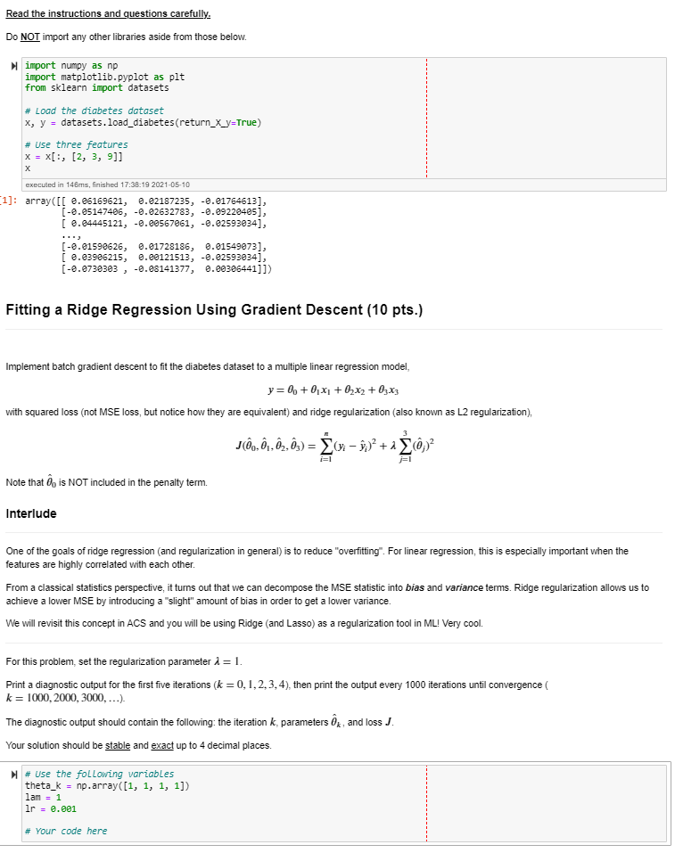 Solved Read the instructions and questions carefully. Do NOT | Chegg.com