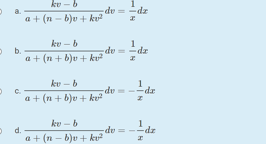 Solved By applying the transformation y = xv, to the | Chegg.com