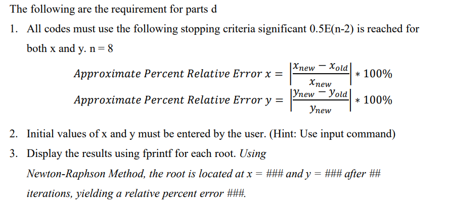 Please Use Matlab To Answer This Question And Provide 