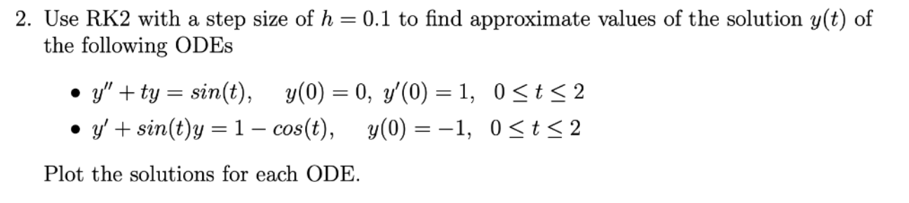 Solved NUMERICAL METHODS HW MATLAB CODE WITH HANDWRITTEN | Chegg.com