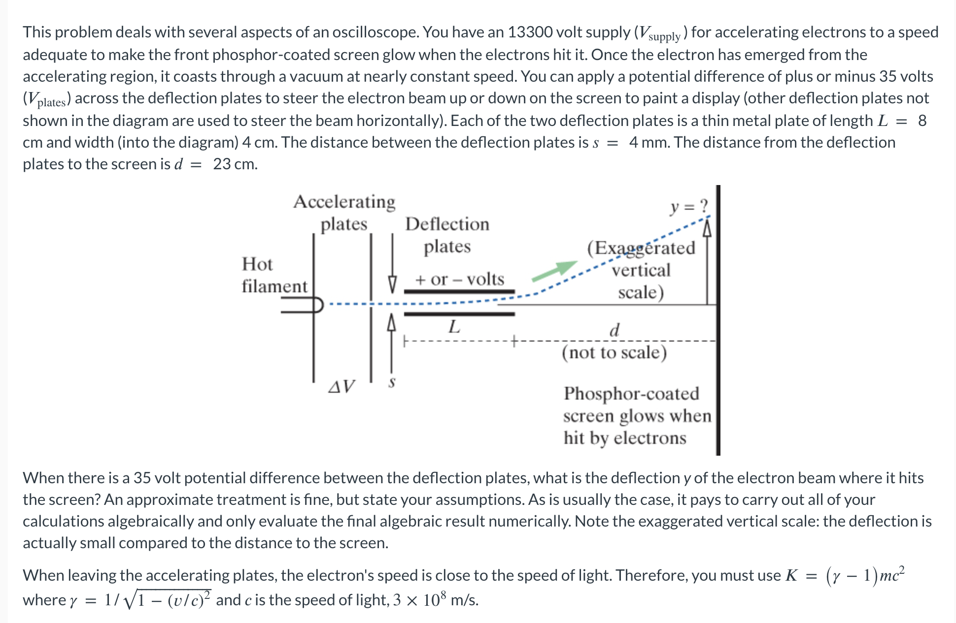Solved When there is a 35 ﻿volt potential difference between | Chegg.com