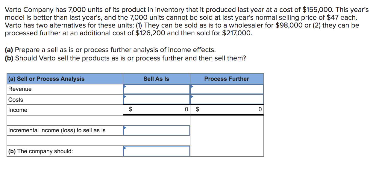 Solved A company must decide between scrapping or reworking | Chegg.com