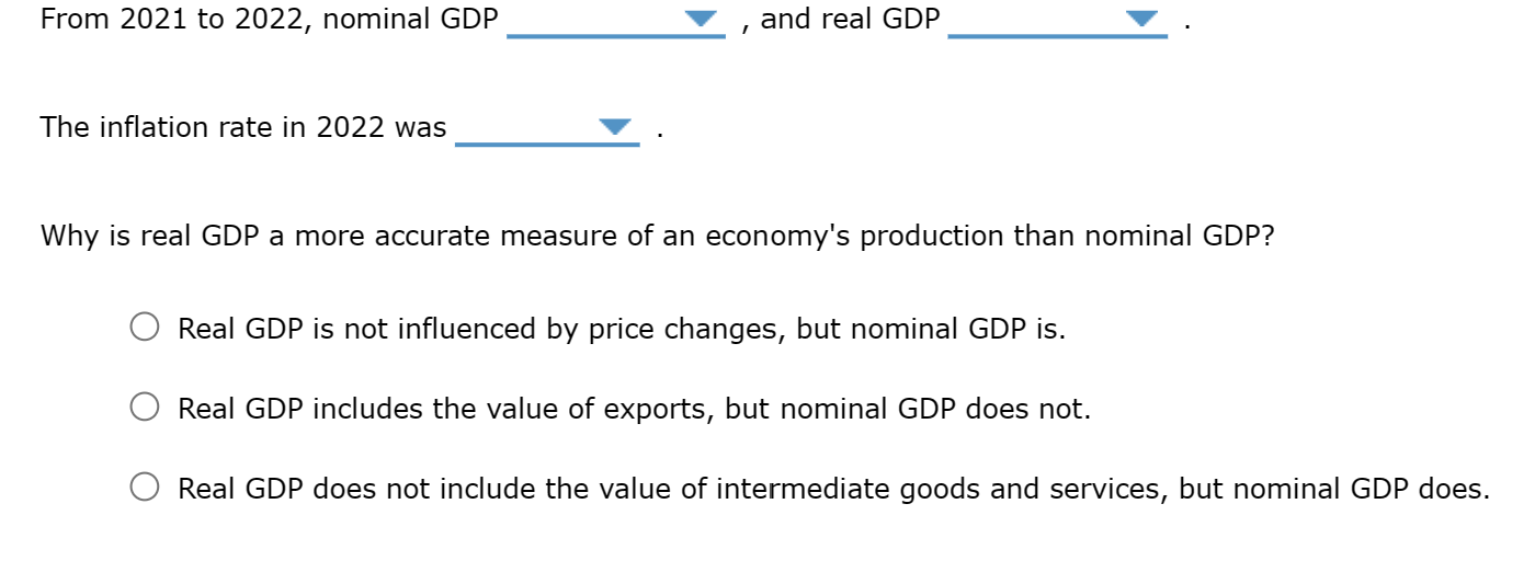Solved Consider a simple economy that produces two goods: | Chegg.com