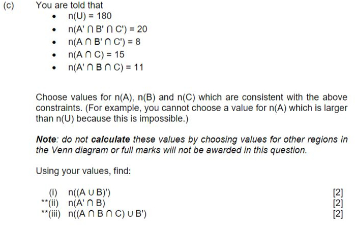 Solved (c) ﻿You are told | Chegg.com