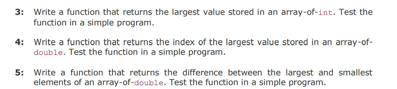 Solved Complete the following 12 exercises (7.5 Points for | Chegg.com